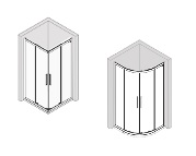 Sprchové kouty rohové - Koupelny SEN